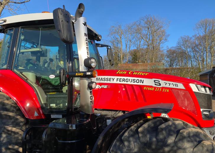 Massey Ferguson 7718s Tier 5 Exhaust Shield – Agri Accessories